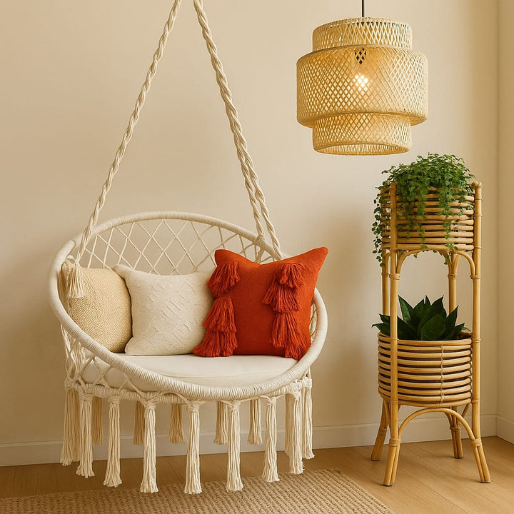 Affordable Bohemian Lamps in India | Boho Wooden Lamps Online – Bare ...